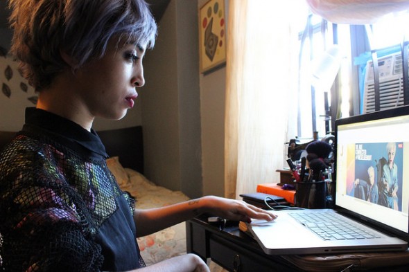 Platnium blonde, bold, beautiful and disabled, Diesel model Jillian ...