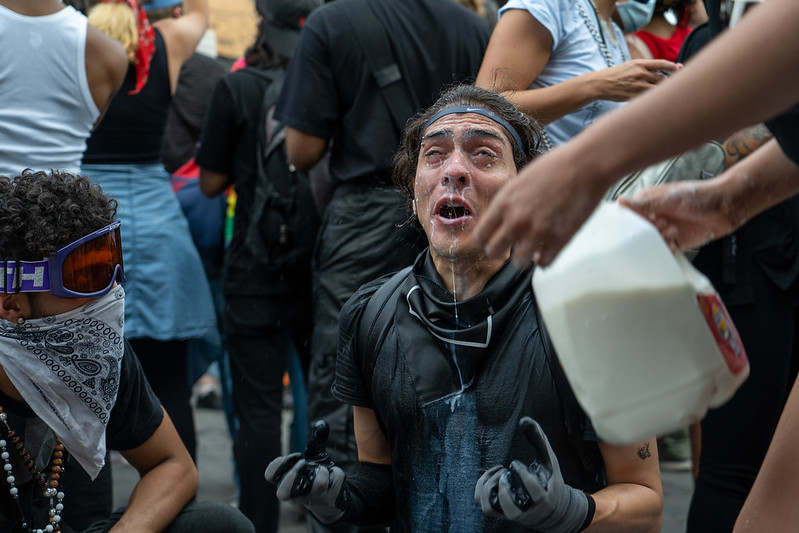 Pepper spray, beatings and arrests was police response to protests ...