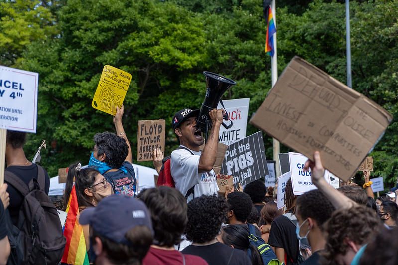 Protests continue on Independence Day - Pavement Pieces
