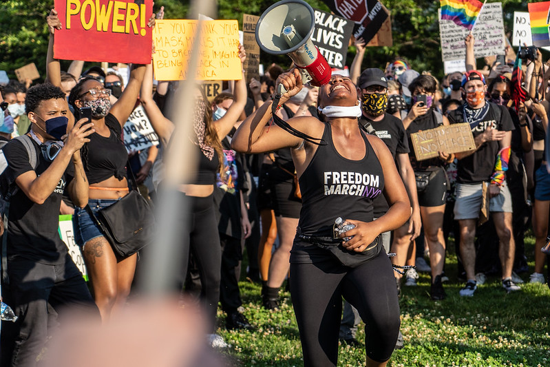 Protests continue on Independence Day - Pavement Pieces