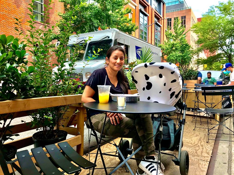 A typical afternoon at Shade Bar NYC - Pavement Pieces