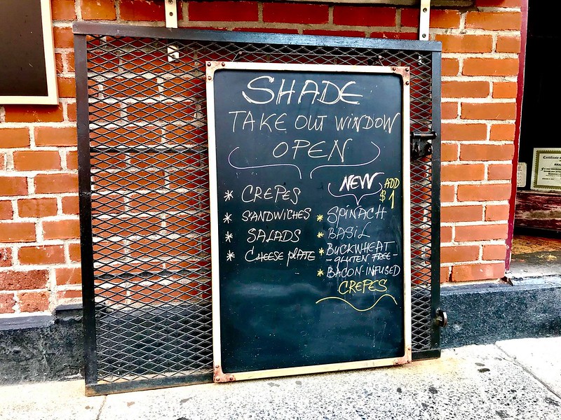 A typical afternoon at Shade Bar NYC - Pavement Pieces