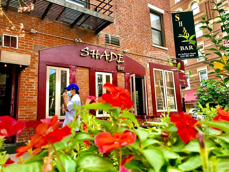 A typical afternoon at Shade Bar NYC - Pavement Pieces
