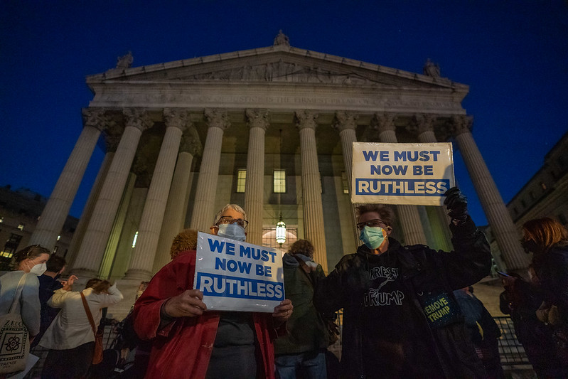 RBG mourned in New York City - Pavement Pieces