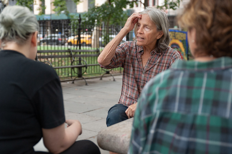 Activists chain themselves to the tree to save East River Park ...