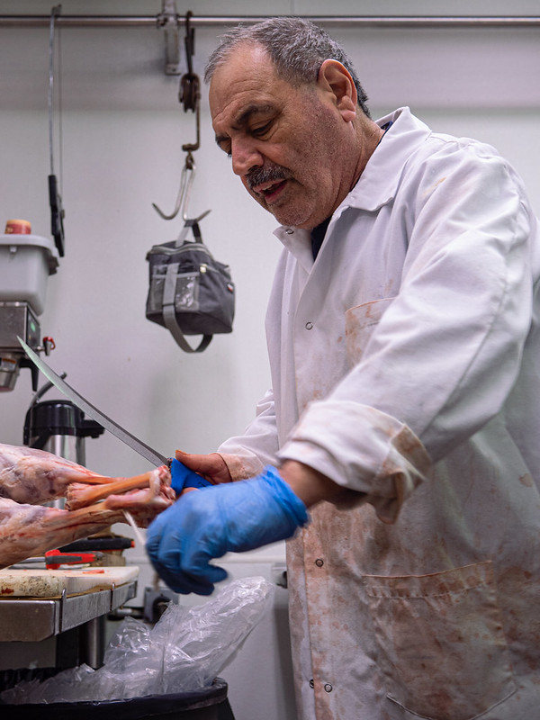 The “Old Fashion Butcher Shop” - Pavement Pieces